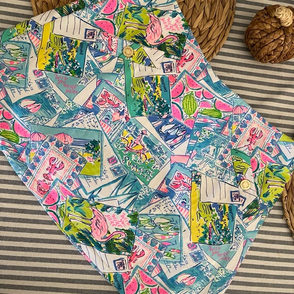 Lilly Pulitzer | Skirts | Lilly Pulitzer Skort Like New | Poshmark